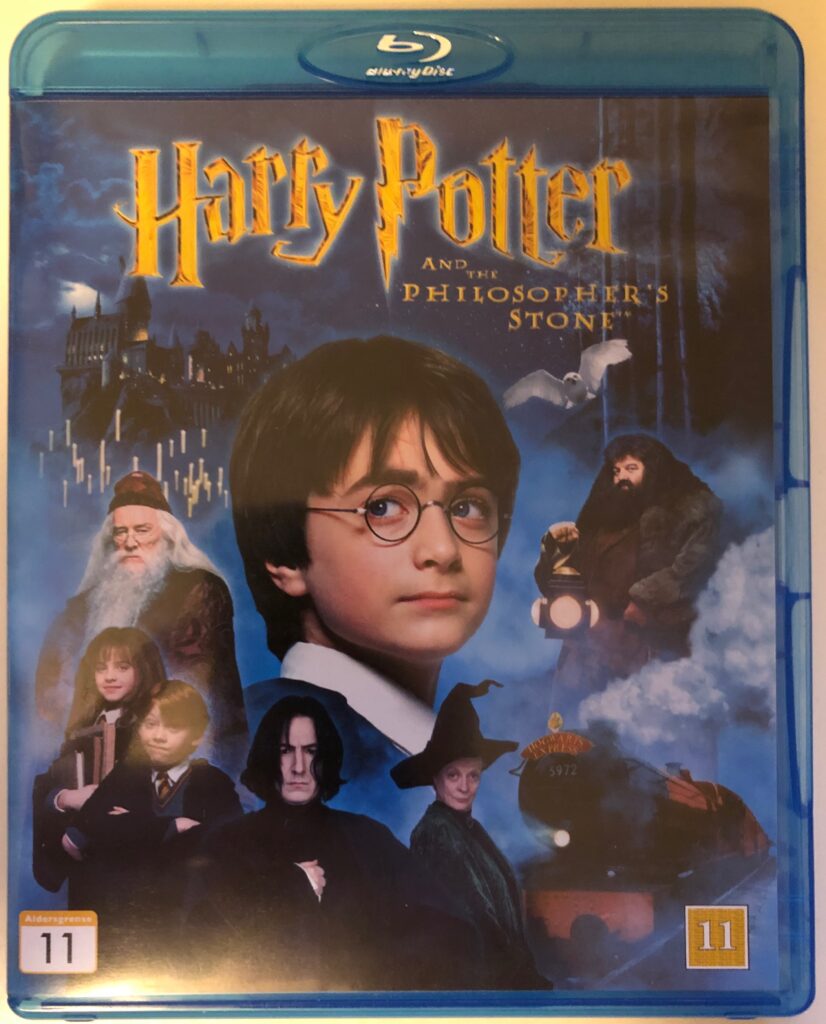 Harry Potter And The Philosopher's Stone Blu-ray Disc - Jonas Plesner ...